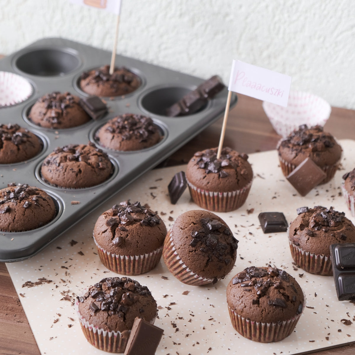 Easy chocolate cupcakes